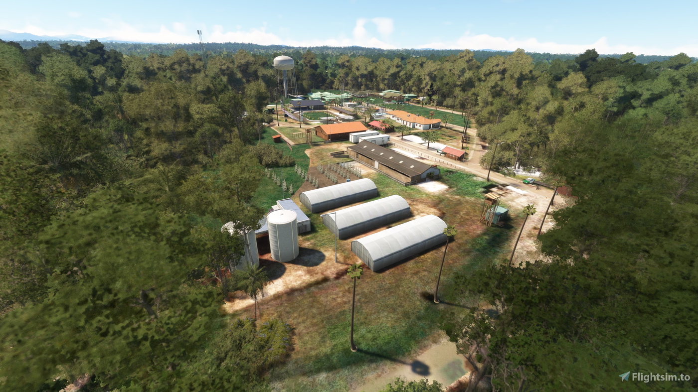 Hacienda Napoles Aerial Hacienda Naploes Pablo Escobar Massive Estate