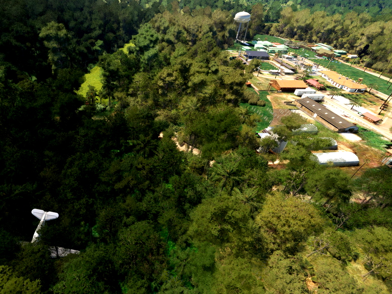 PABLO ESCOBAR'S COMPOUND - HACIENDA NAPOLES for Microsoft Flight ...