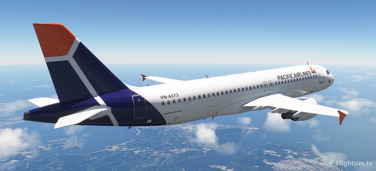 Pacific Airlines A320 VN-A573 for Microsoft Flight Simulator | MSFS