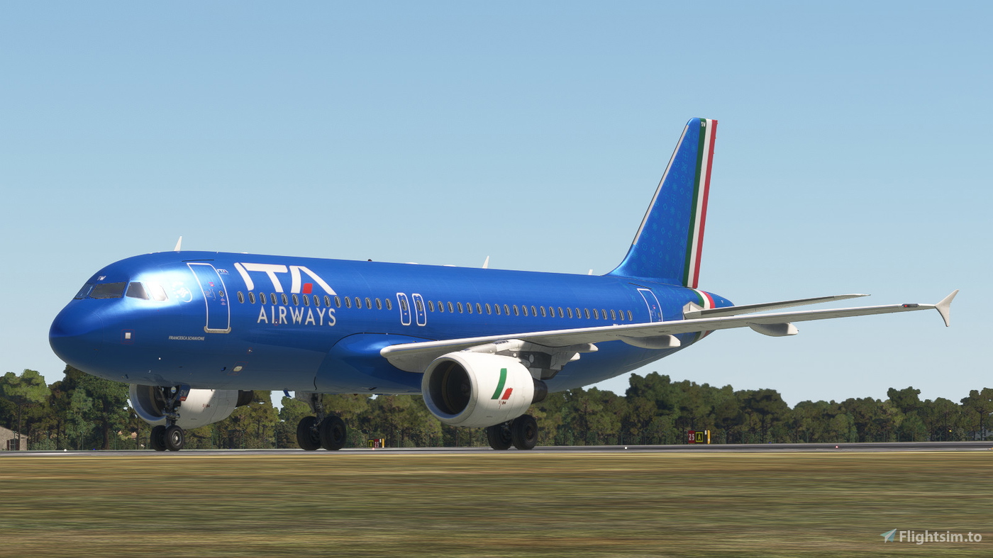 ITA Airways w/Cabin [Pack] | Fenix A320 V2[8K+4K] CFM for Microsoft Flight Simulator | MSFS