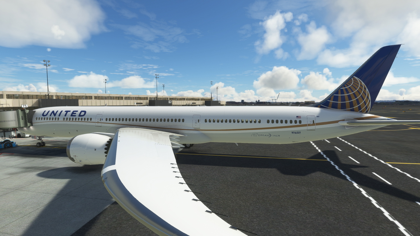 [PACK] Asobo Boeing 787-10 United Airlines N14001 & N16009 8K a oldalon ...