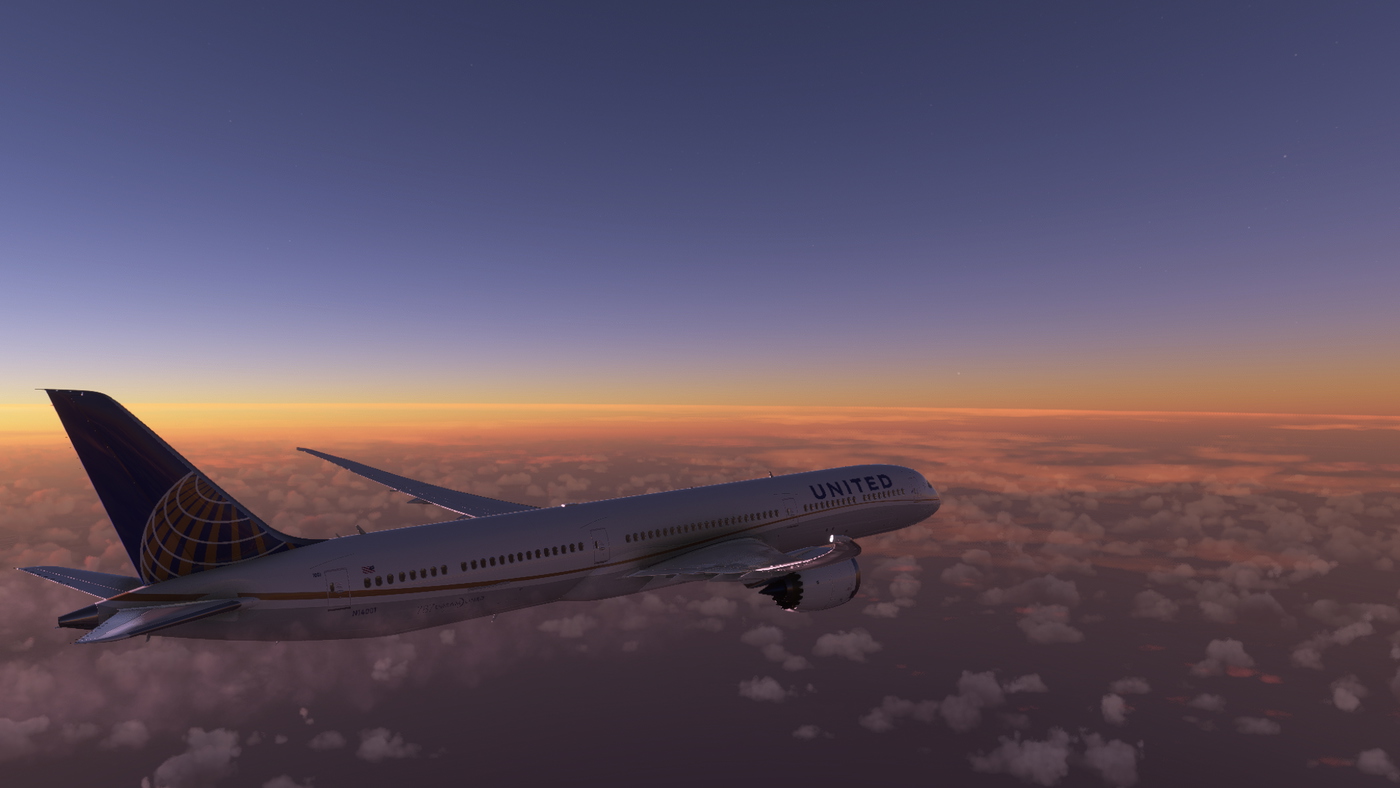 [PACK] Asobo Boeing 787-10 United Airlines N14001 & N16009 8K a oldalon ...