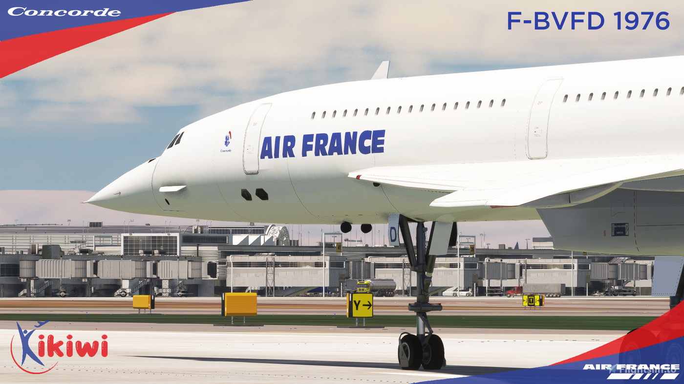 [PACK] DC Designs Concorde Air France Fleet, 1990 Liveries & F-BVFD ...