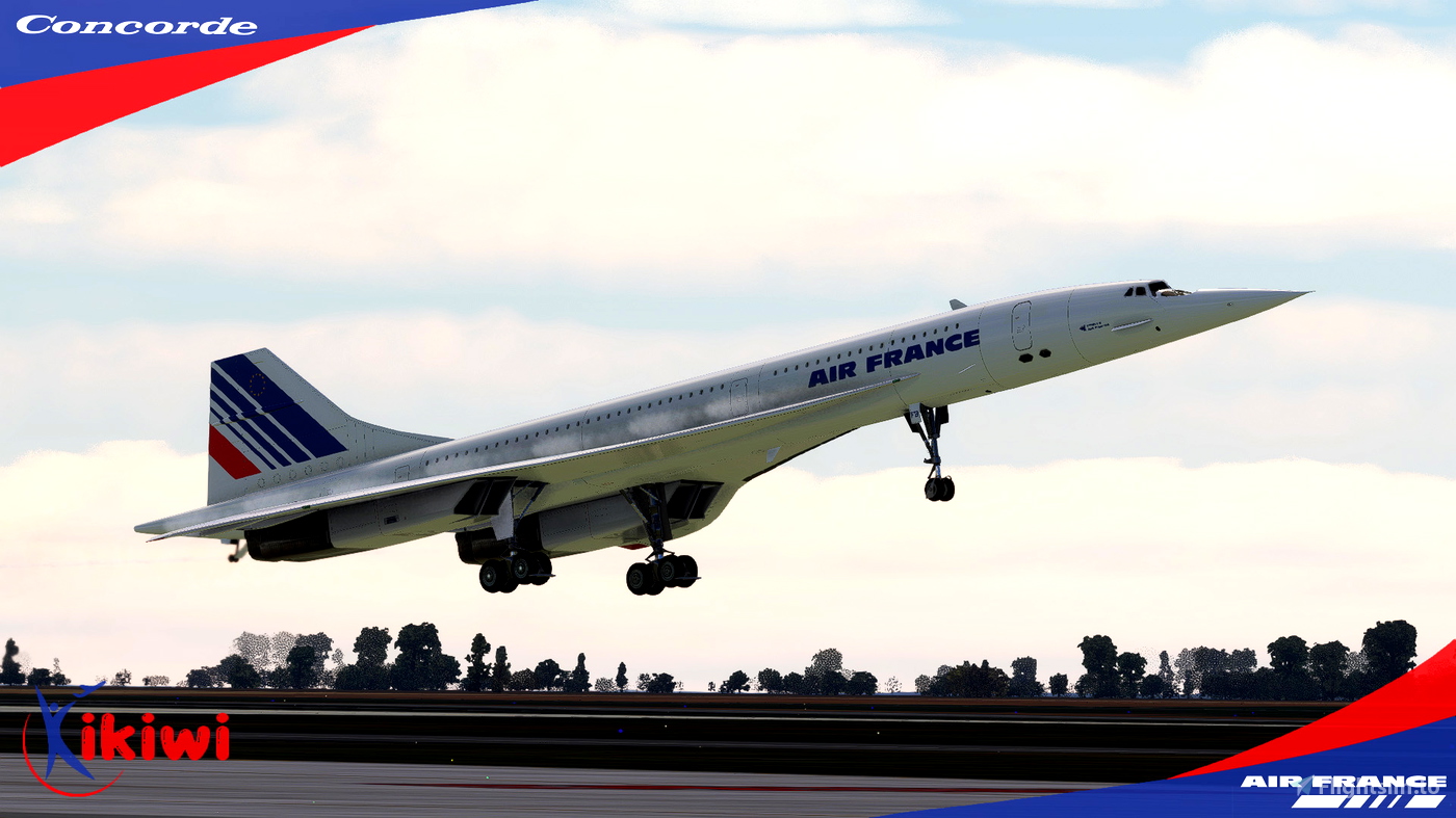 [PACK] DC Designs Concorde Air France Fleet, 1990 Liveries & F-BVFD ...