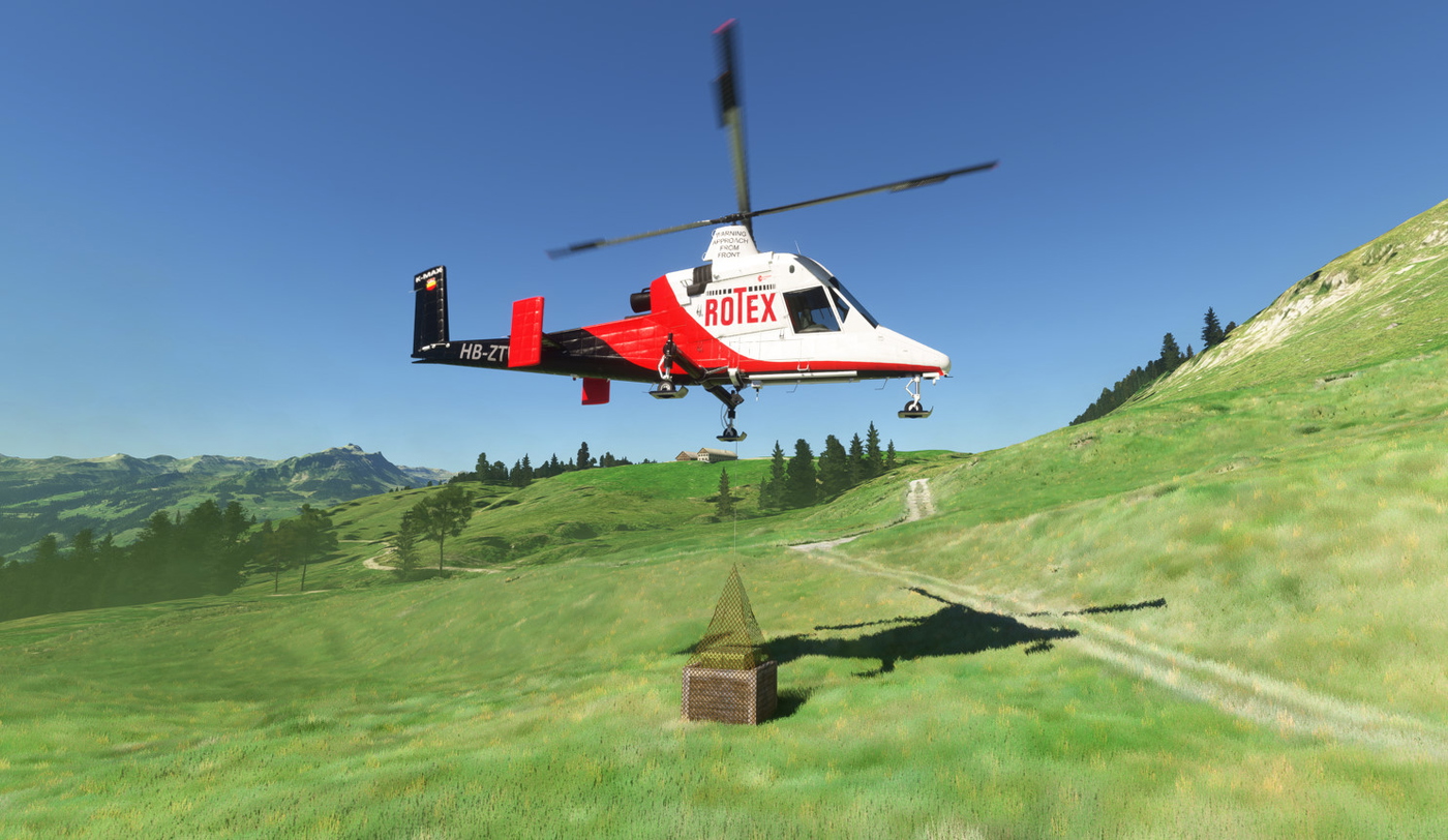 K-Max Rotex Pack Helicopter AG from Switzerland for Microsoft Flight ...
