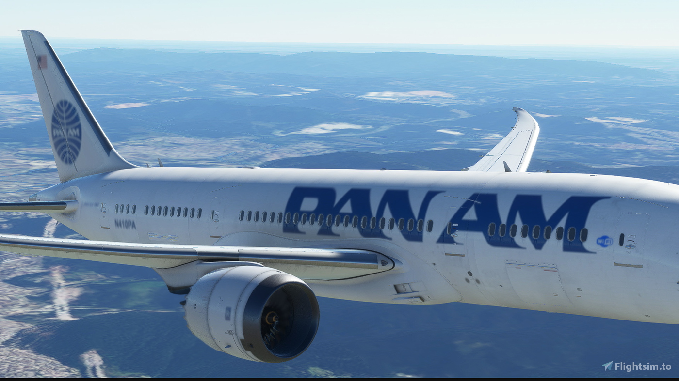 PAN AM 787-8 for Microsoft Flight Simulator | MSFS