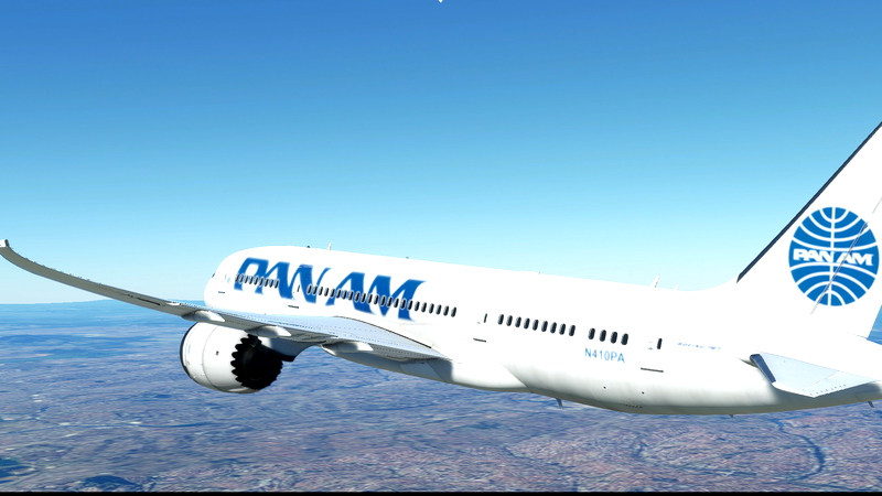 PAN AM 787-8 for Microsoft Flight Simulator | MSFS