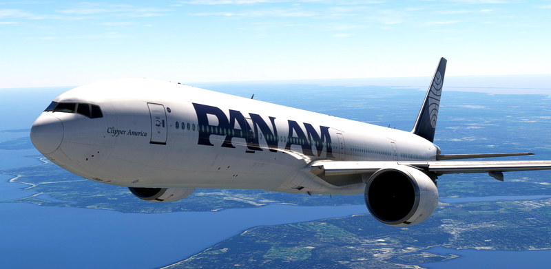 Pan Am (Fictional) - PMDG 777-300ER para Microsoft Flight Simulator | MSFS