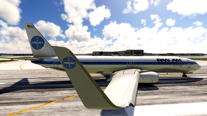 Pan Am PMDG 737-900 (N884PA) & 737-900ER (N897PA) "Global Livery“ [FICTIONAL] [REQUESTED] for ...