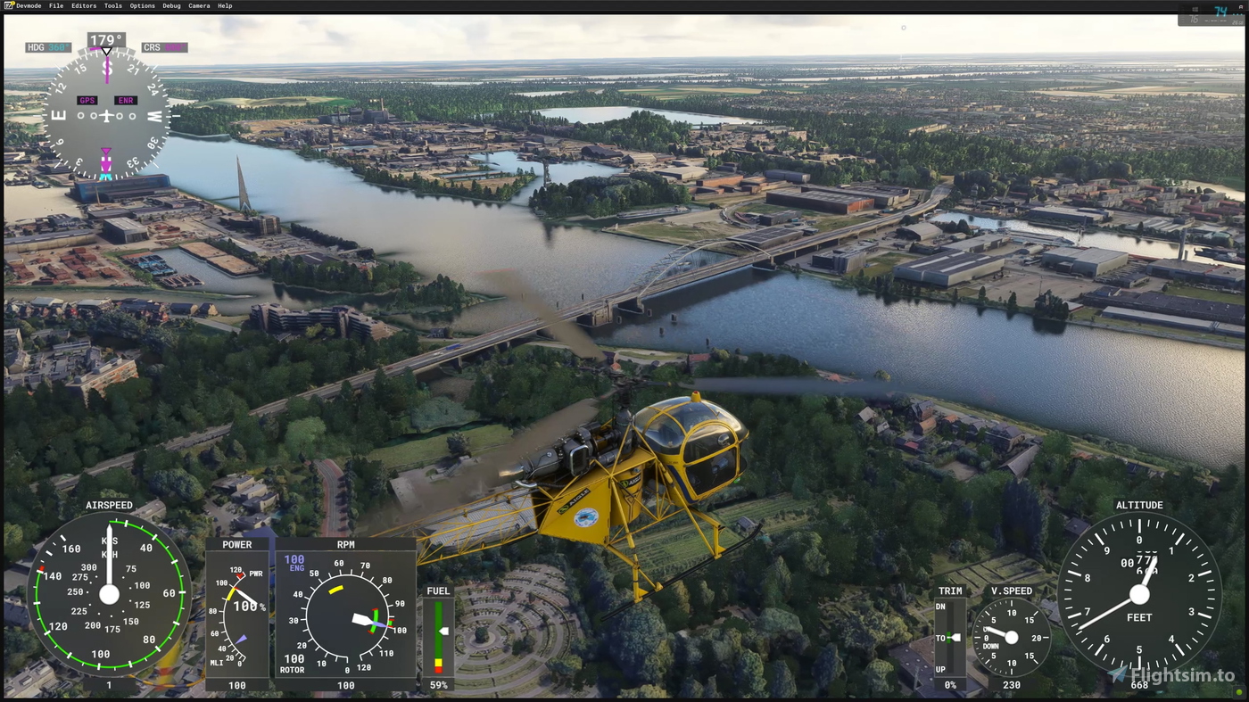 Papendrecht city [Zwijndrecht extension] for Microsoft Flight Simulator ...