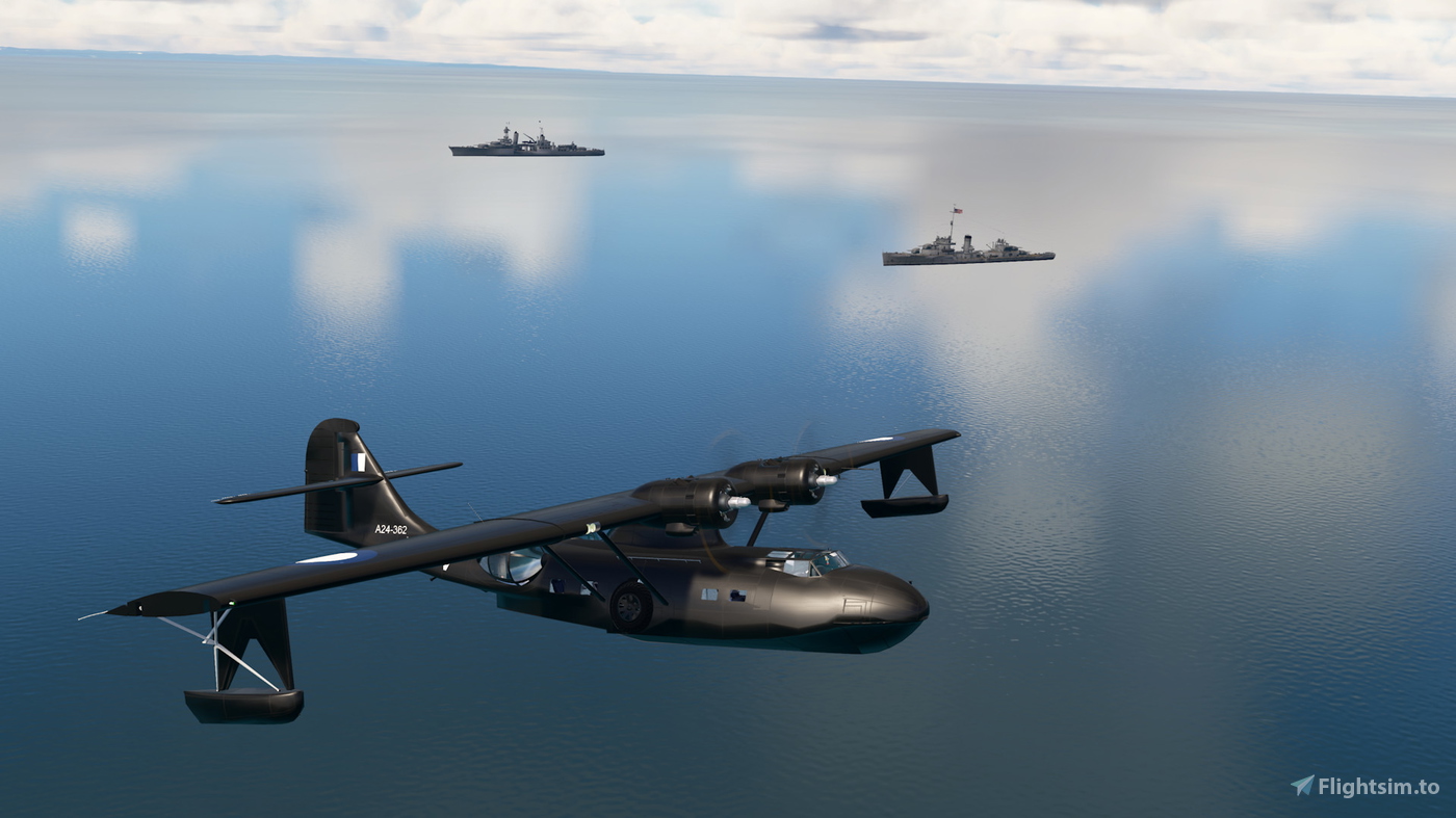 PBY-5 Catalina RAAF A24-362 OX-V No 43 Squadron for Microsoft Flight ...