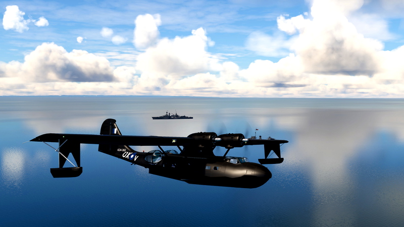 PBY-5 Catalina RAAF A24-362 OX-V No 43 Squadron for Microsoft Flight ...