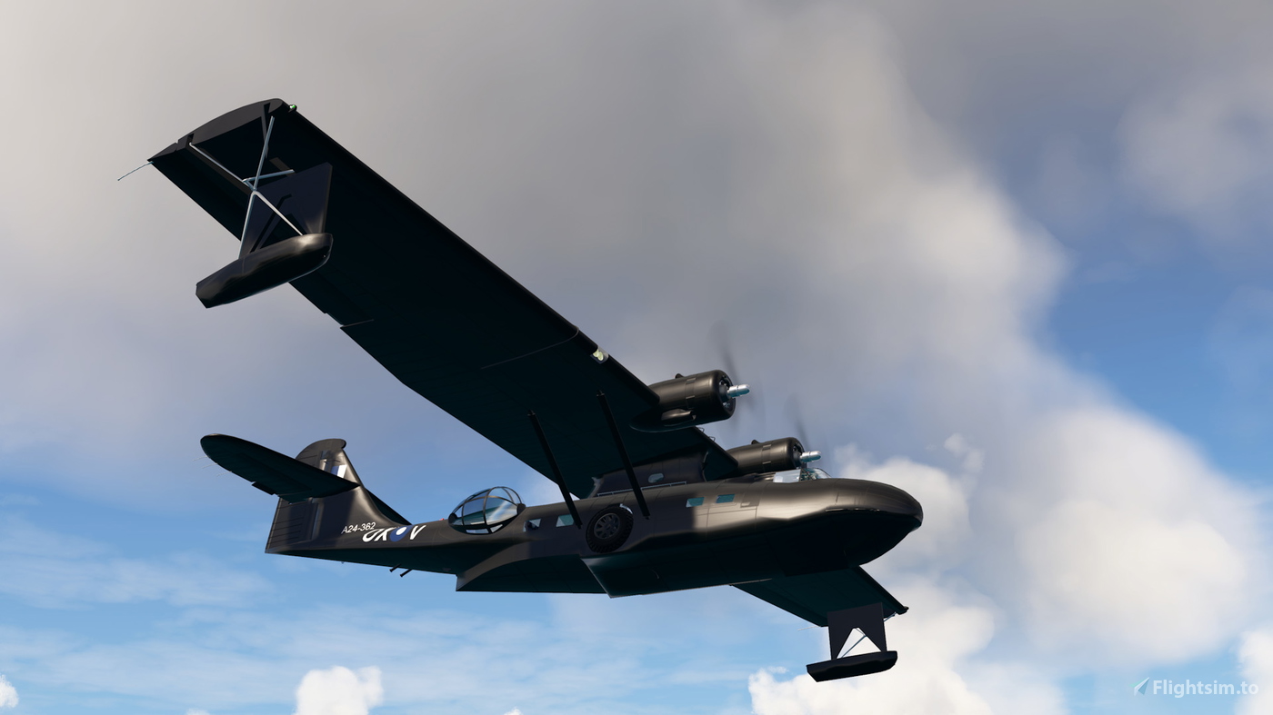 PBY-5 Catalina RAAF A24-362 OX-V No 43 Squadron for Microsoft Flight ...
