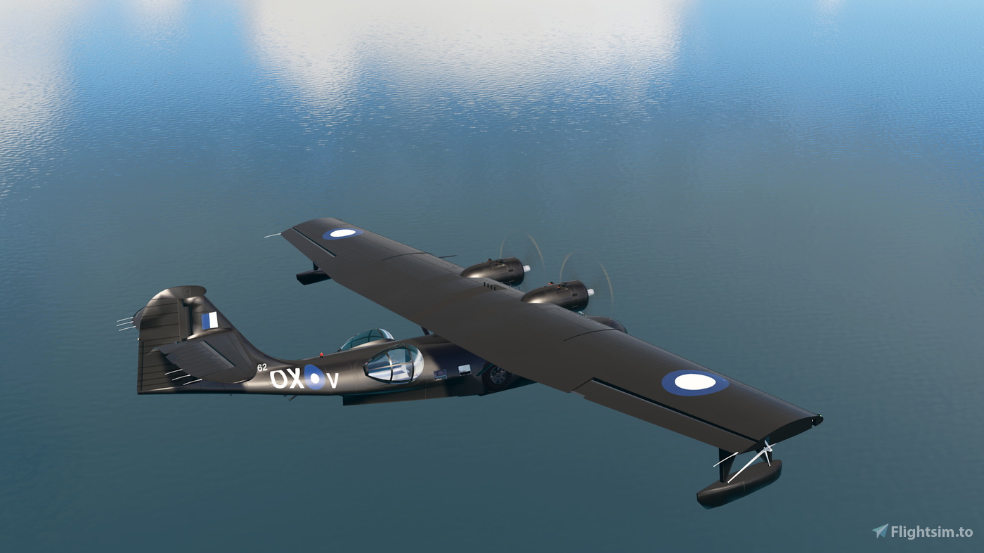 PBY-5 Catalina RAAF A24-362 OX-V No 43 Squadron for Microsoft Flight ...