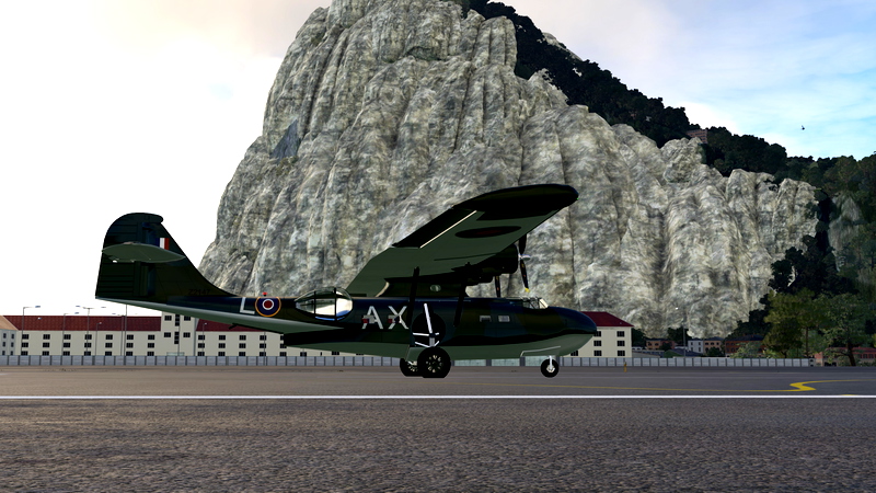 PBY-5A Catalina RAF Catalina Mk I Z1247 AX-L No. 202 Squadron (French ...