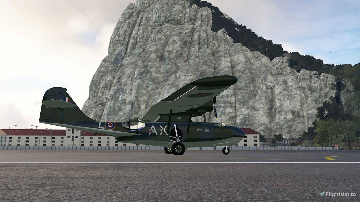 PBY-5A Catalina RAF Catalina Mk I Z1247 AX-L No. 202 Squadron (French ...