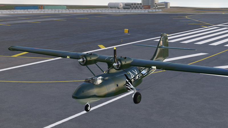 PBY-5A Catalina RAF Catalina Mk I Z1247 AX-L No. 202 Squadron (French ...