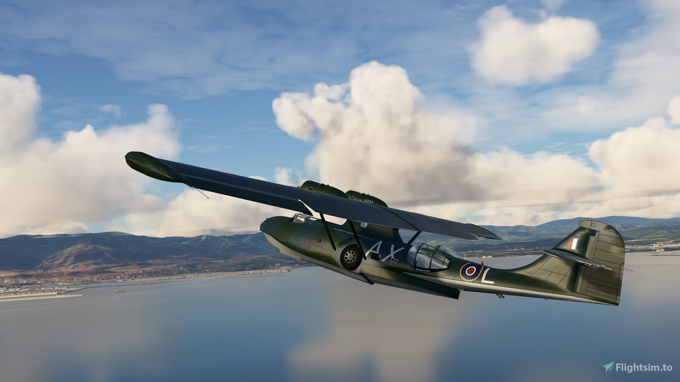 PBY-5A Catalina RAF Catalina Mk I Z1247 AX-L No. 202 Squadron (French ...