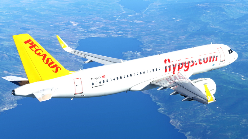Pegasus Airlines TC-NBA for Microsoft Flight Simulator | MSFS
