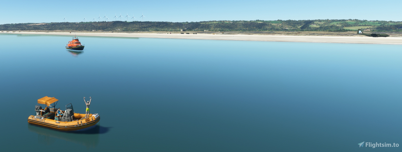Pembrey Air Weapons Range for Microsoft Flight Simulator | MSFS