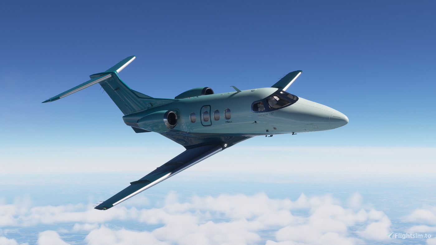 Phenom 100 Cockspur PS-MAA for Microsoft Flight Simulator | MSFS