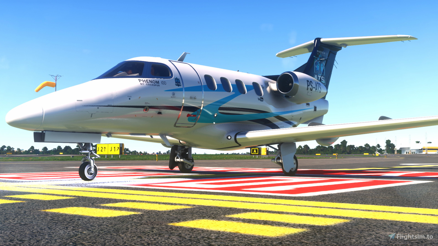Phenom 100 Cockspur | Air Traffic of Suzuki PS-ATS for Microsoft Flight Simulator | MSFS