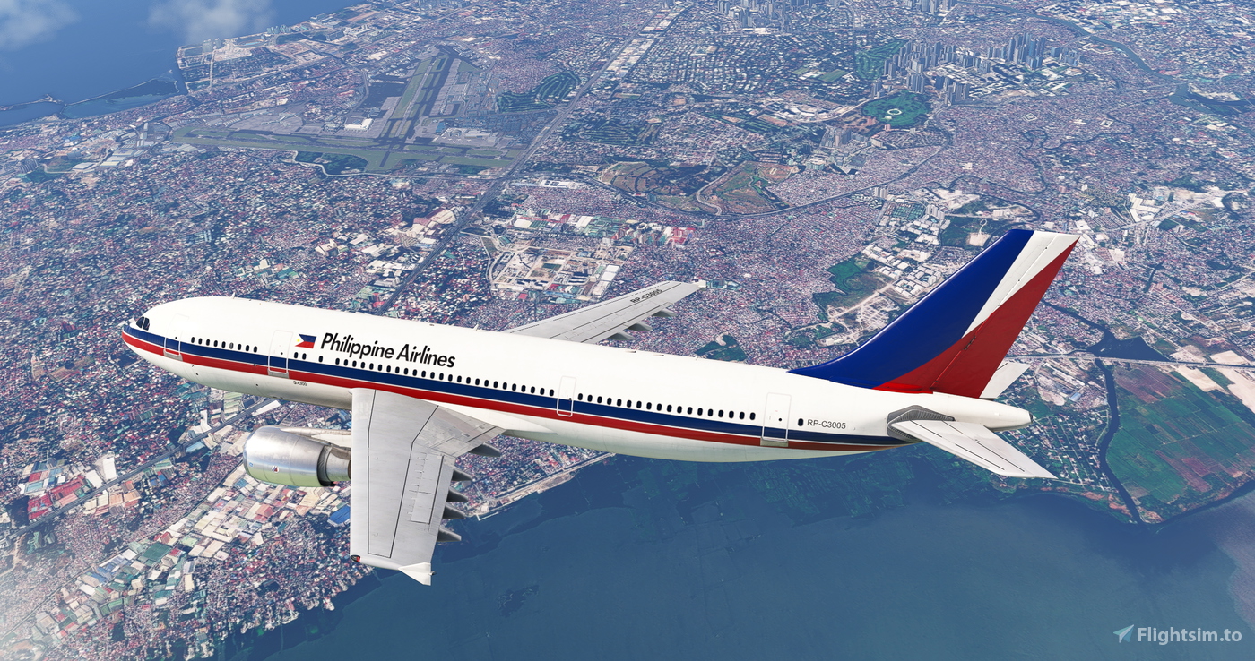 Philippine Airlines Pack: Retro & Love Bus RP-C3001/C3005 - 8k & 4k ...