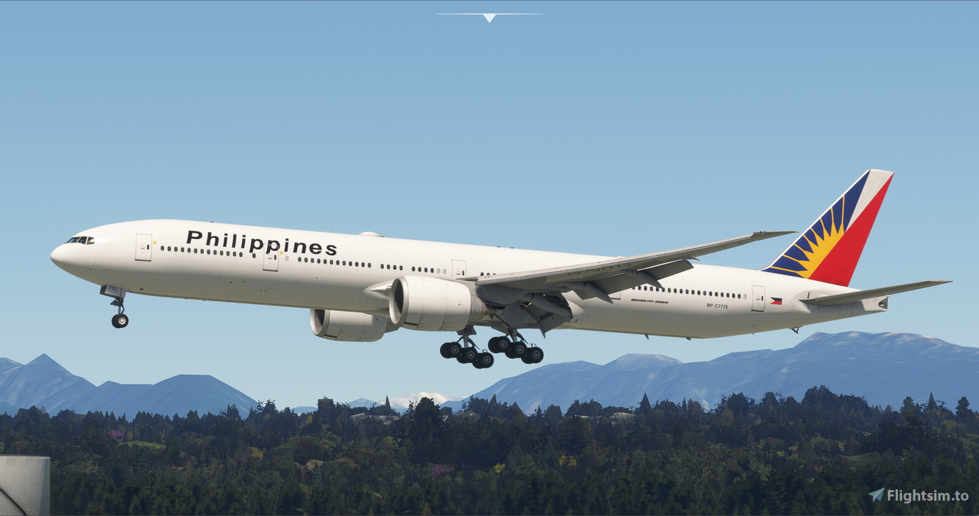 Philippine Airlines RP-C7773 w/ Cabin for Microsoft Flight Simulator | MSFS