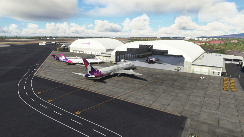 PHNL FSLTL Static Aircraft for Microsoft Flight Simulator | MSFS