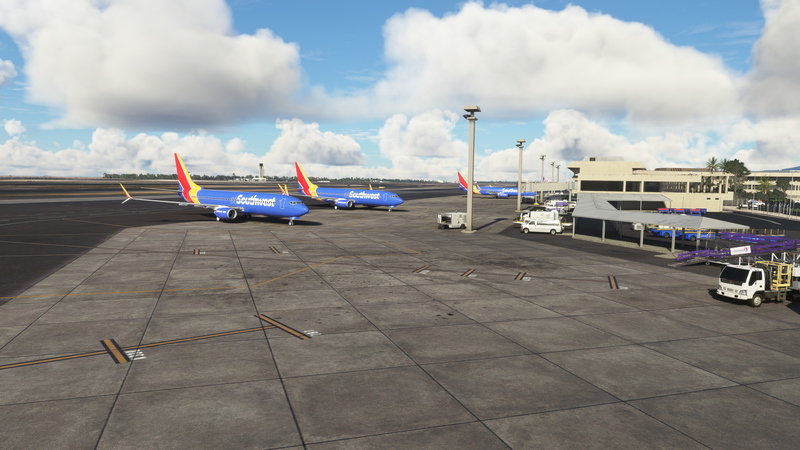 PHNL FSLTL Static Aircraft for Microsoft Flight Simulator | MSFS