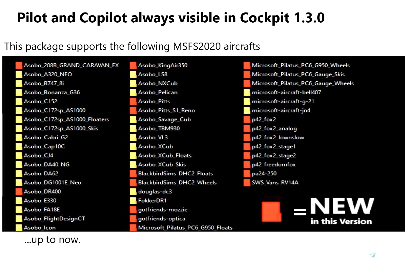 Pilot and Copilot always visible in Cockpit til Microsoft Flight ...