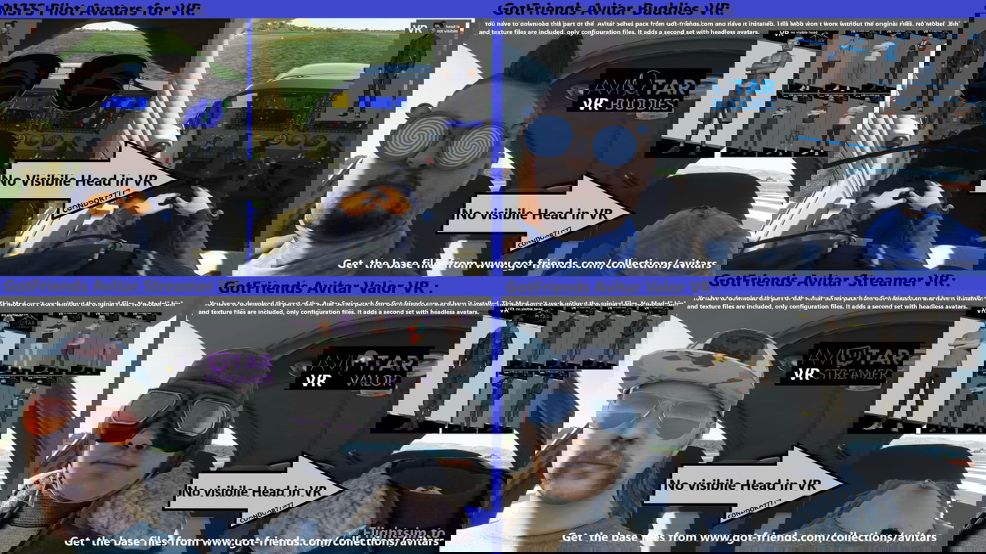 Copilot and/or Pilot always visible in Cockpit for Microsoft Flight ...