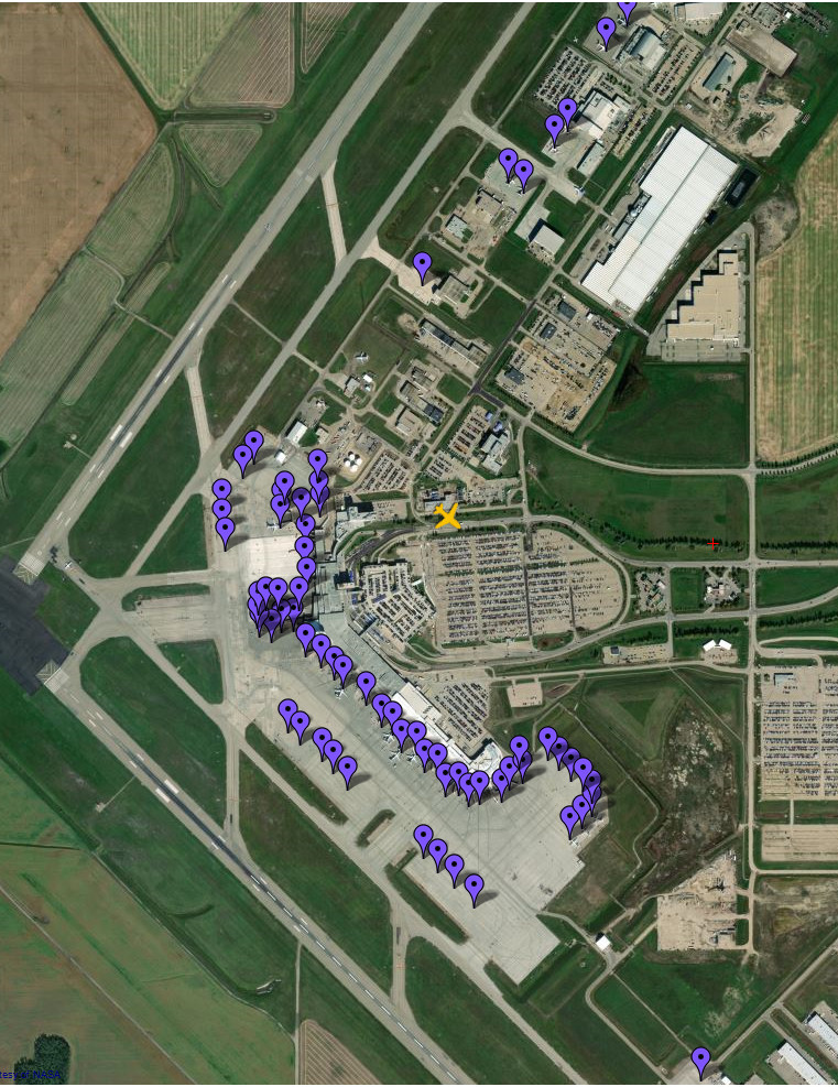PILOT2ATC - CYEG Edmonton, AB Canada, taxiways & gates para Microsoft ...