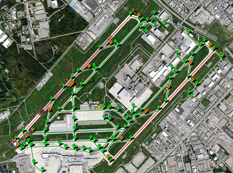 PILOT2ATC - CYUL Montreal, QC Canada, taxiways & gates for Microsoft ...