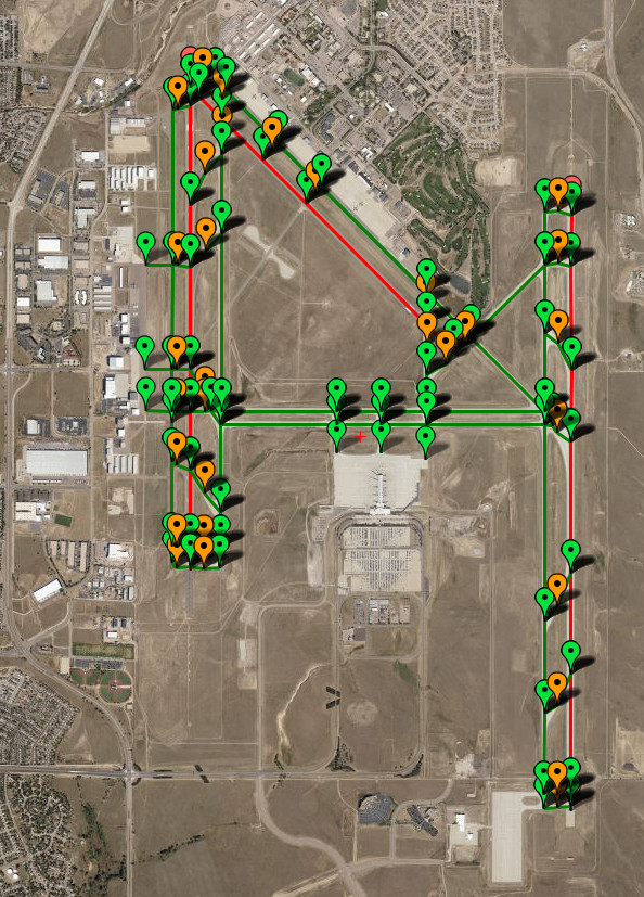 PILOT2ATC - KCOS Colorado Springs, CO USA, taxiways & gates for ...