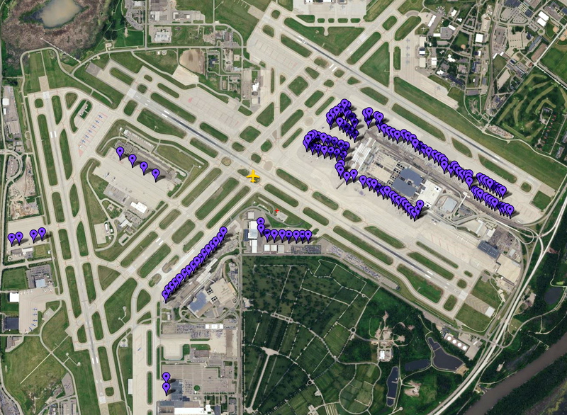 PILOT2ATC - KMSP Minneapolis - St. Paul, MN USA, taxiways & gates for ...