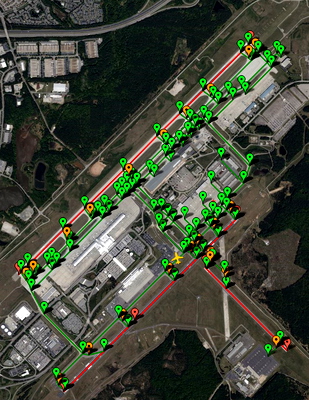 PILOT2ATC - KMSP Minneapolis - St. Paul, MN USA, taxiways & gates for ...