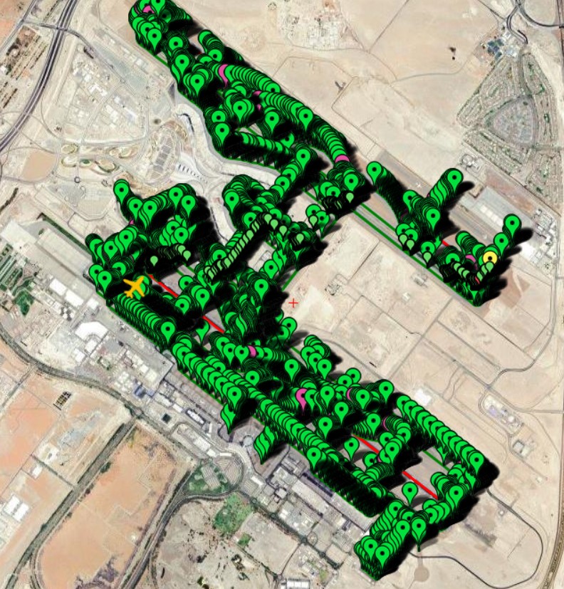 Pilot2ATC Abu Dhabi OMAA Taxiways and Gates - MSFS Add-on - Flightsim.to