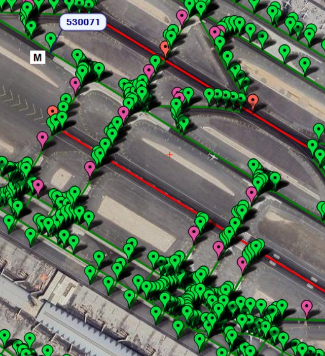 Pilot2ATC Dubai OMDB Taxiways and Gates for Microsoft Flight Simulator ...