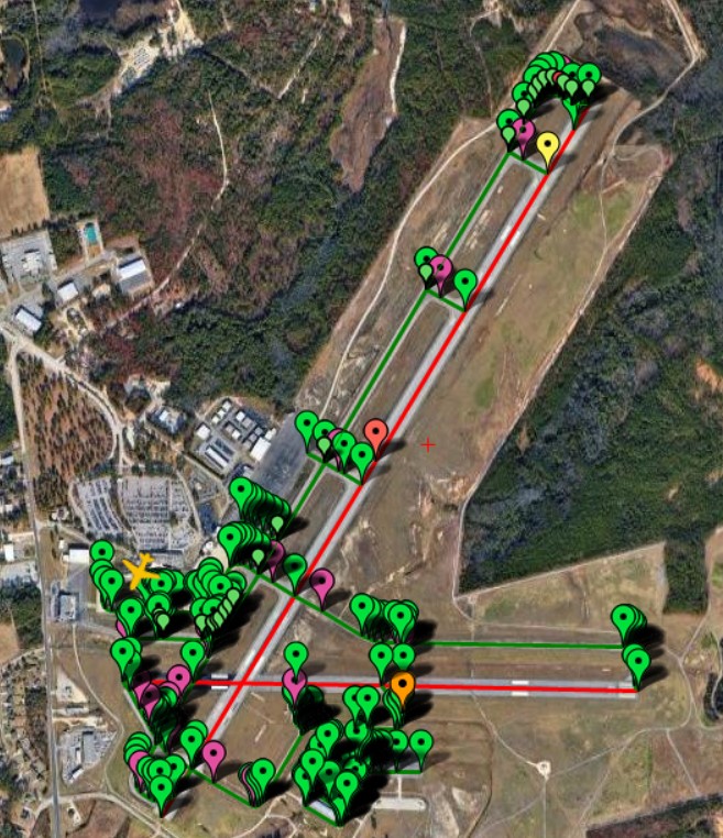 Pilot2ATC Fayetteville KFAY Taxiways and Gates pour Microsoft Flight ...