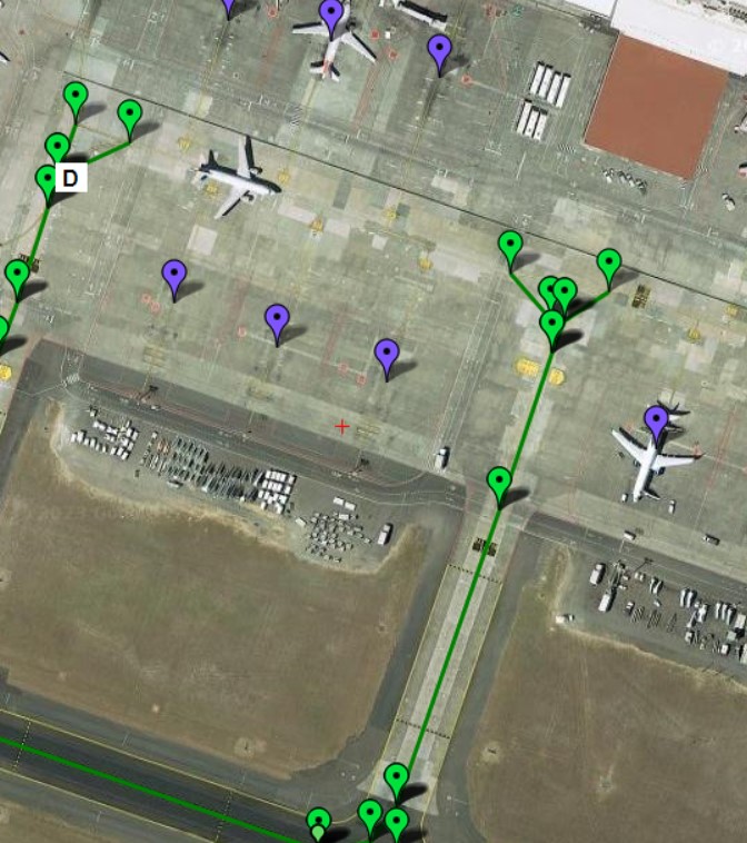 Pilot2ATC Guadalajara MMGL Taxiways and Gates for Microsoft Flight ...