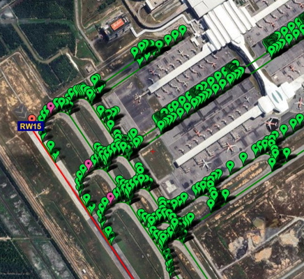 Pilot2ATC Boston KBOS Taxiways and Gates for Microsoft Flight Simulator ...