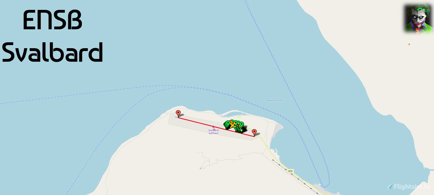 Pilot2ATC Svalbard ENSB Taxiways and Gates pour Microsoft Flight ...