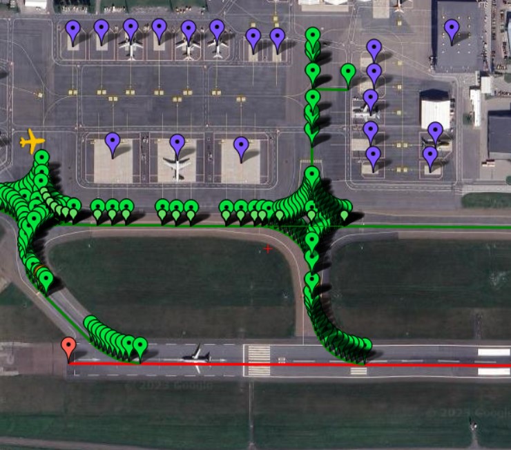 Pilot2ATC Tallinn EETN Taxiways and Gates for Microsoft Flight ...