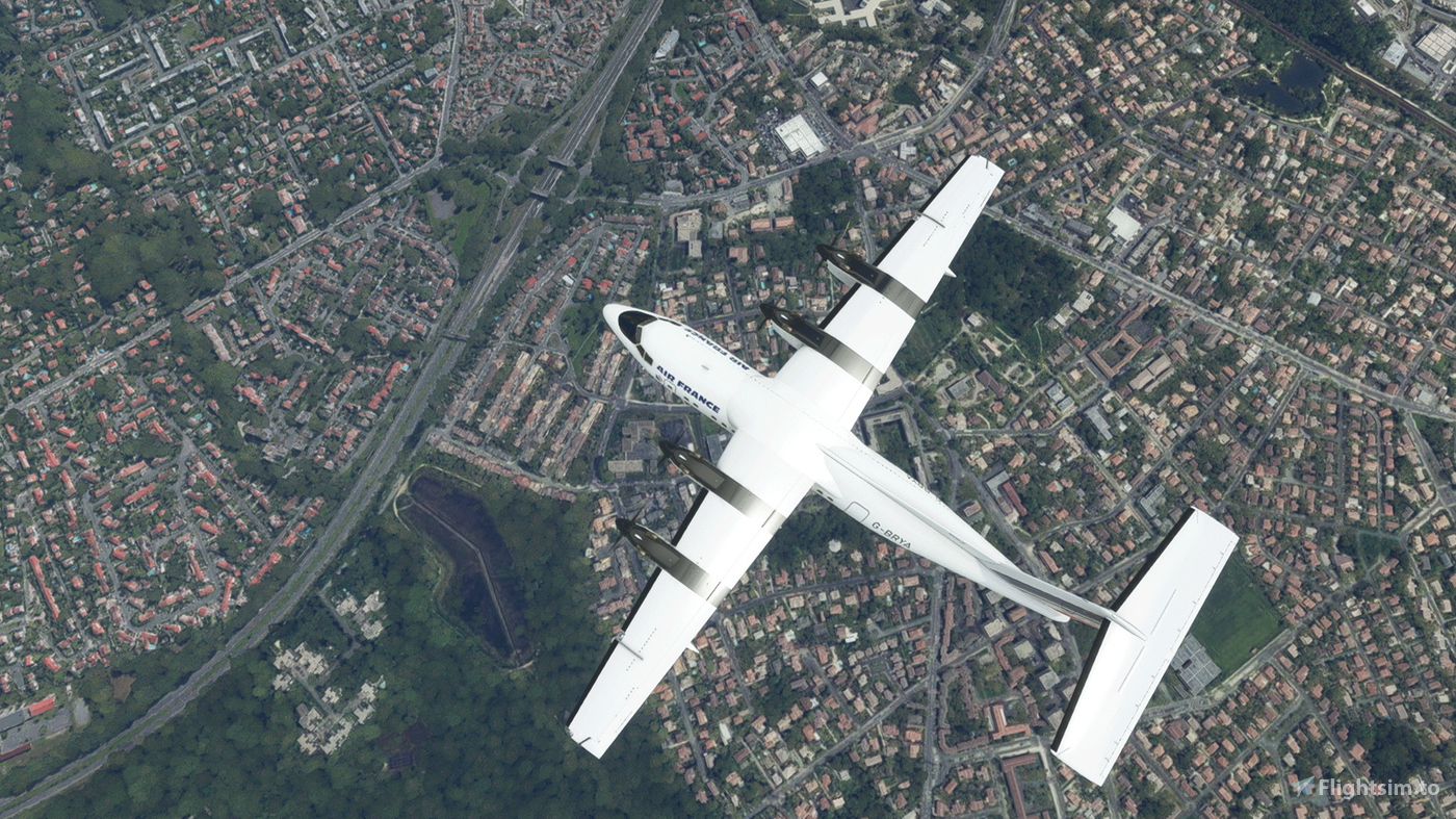 Pilot's Dash 7 Air France - Brymon (G-BRYA) for Microsoft Flight ...