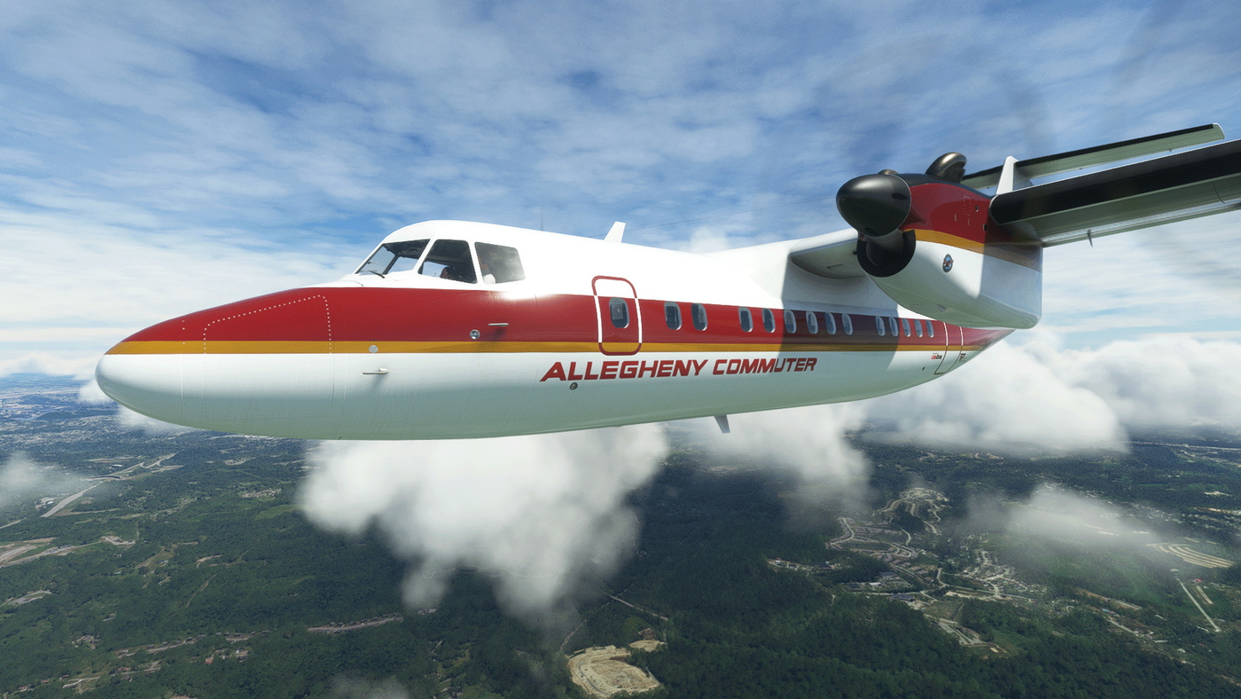 Pilot's Dash 7 Allegheny Commuter Mini Fleet for Microsoft Flight ...