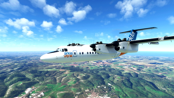 Pilot's Dash 7 Hawaiian Airlines (N890S) for Microsoft Flight Simulator ...