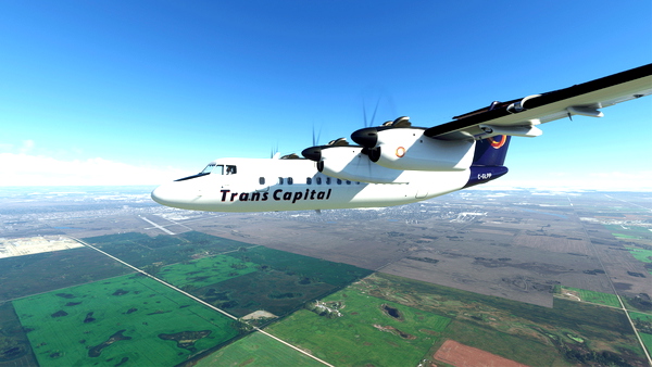 Pilot's Dash 7 Hawaiian Airlines (N890S) for Microsoft Flight Simulator ...