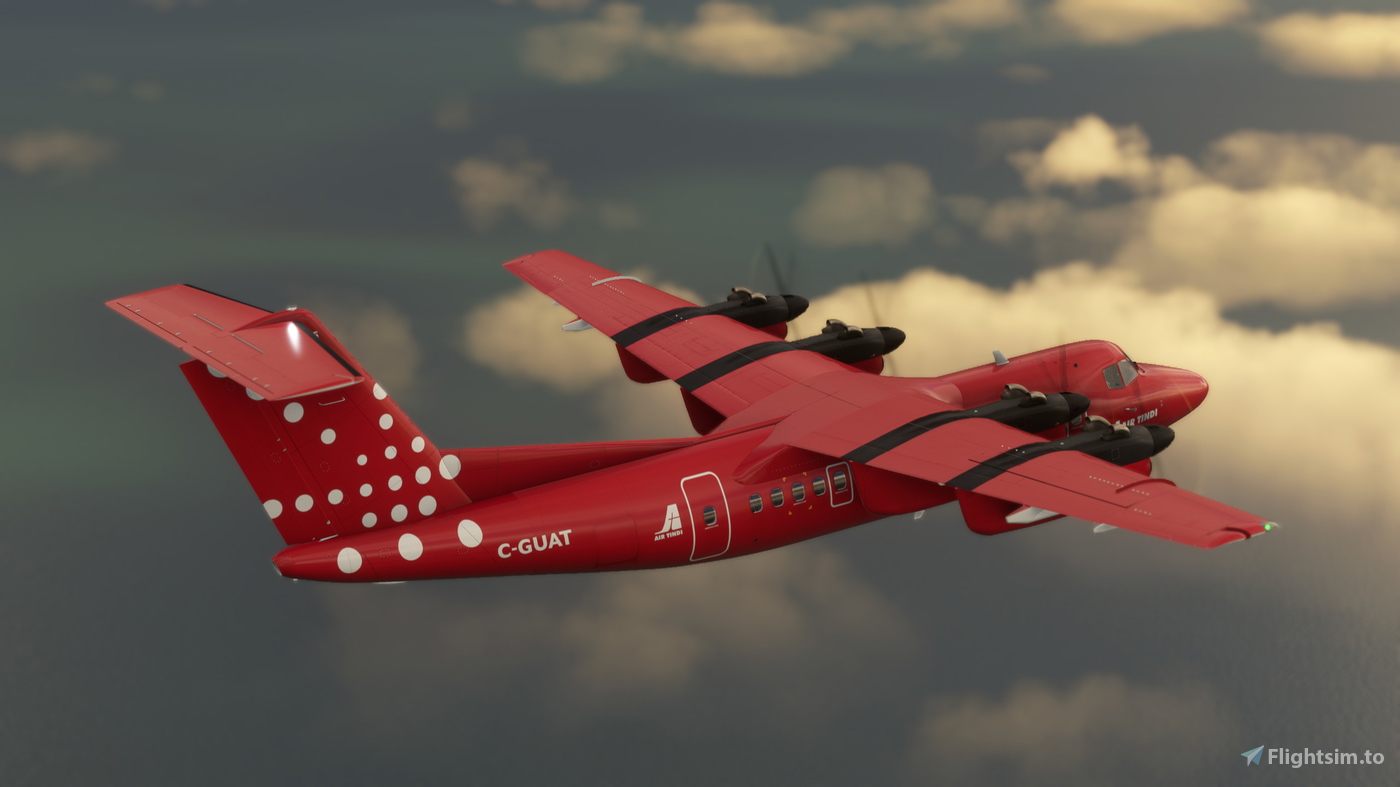 PILOT's DHC-7 Air Tindi (C-GUAT) for Microsoft Flight Simulator | MSFS