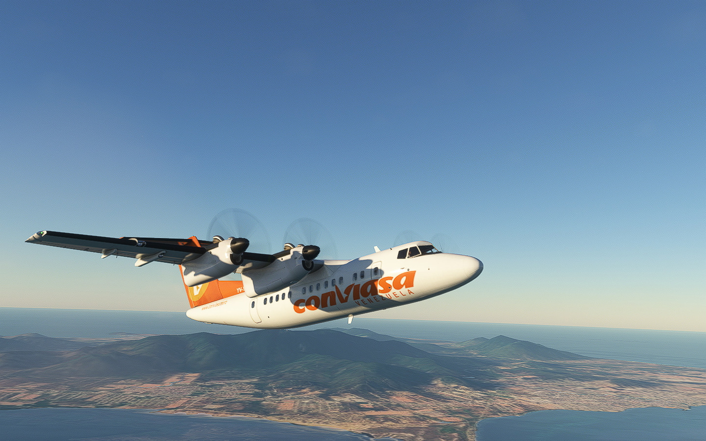 Pilot's DHC-7 Conviasa (YV-1169C) for Microsoft Flight Simulator | MSFS